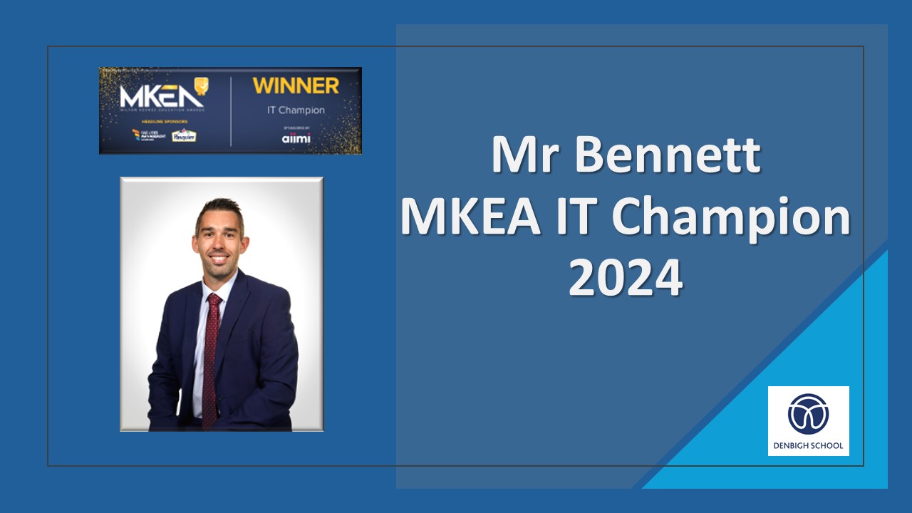 Denbigh wins big at MK Education Awards - Denbigh School - Milton Keynes