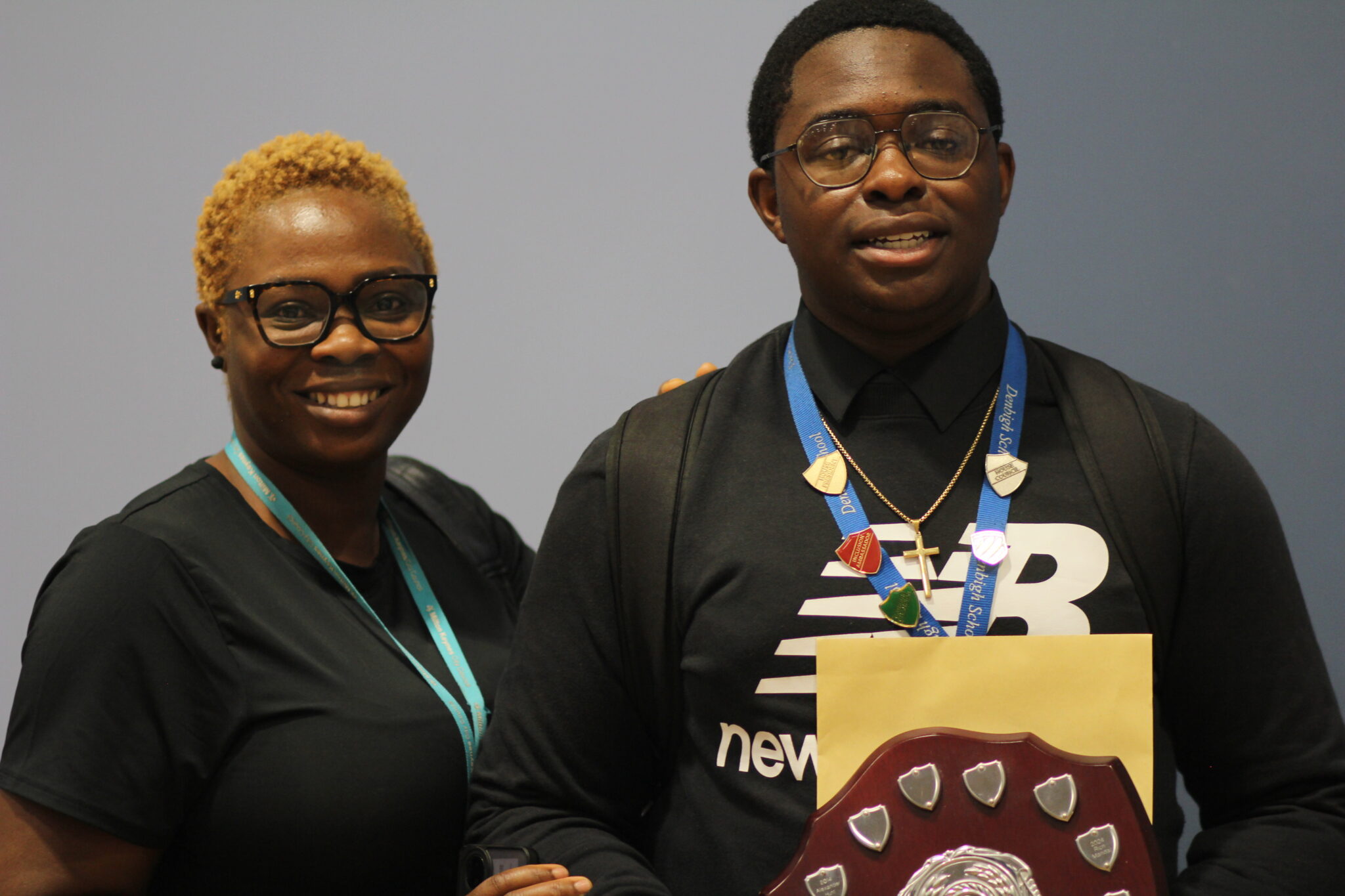 Gabriel Moses wins the Loftman Award - Denbigh School - Milton Keynes